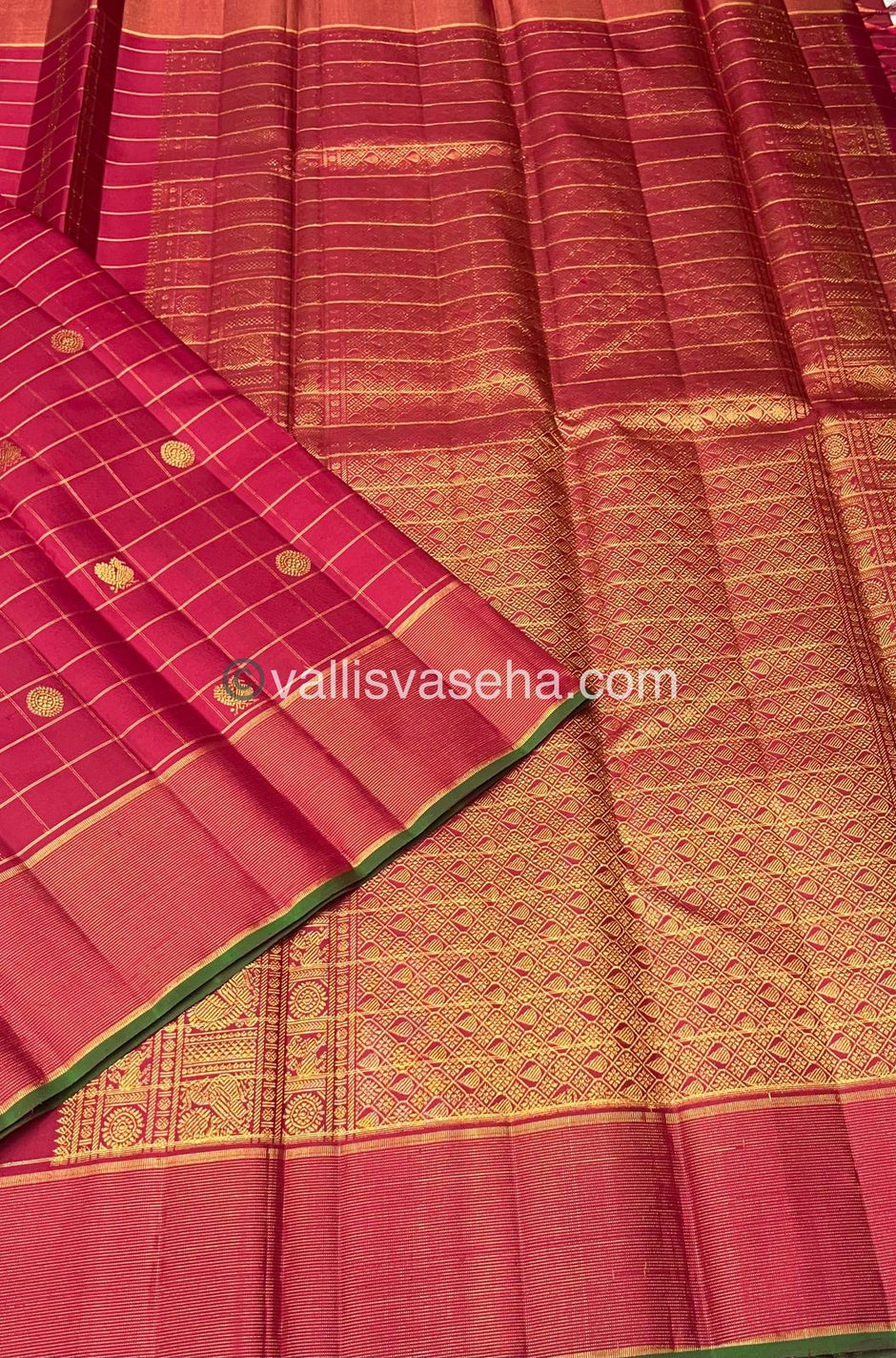Podi Kattam | Black & White kattam with Retta Petta Border | Pure S ...