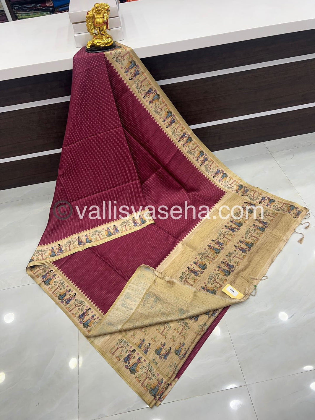 Pure Kanchipuram Silk Saree | Light weight | Simple & Elegant | Fla ...