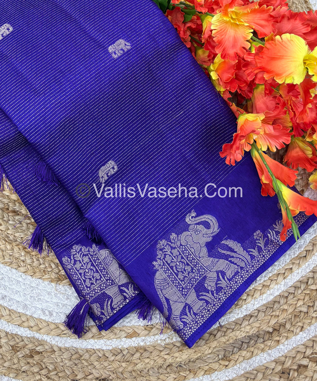 Restocked - Semi Gicha Tussar Silk Saree - Soft & Smooth Texture ...